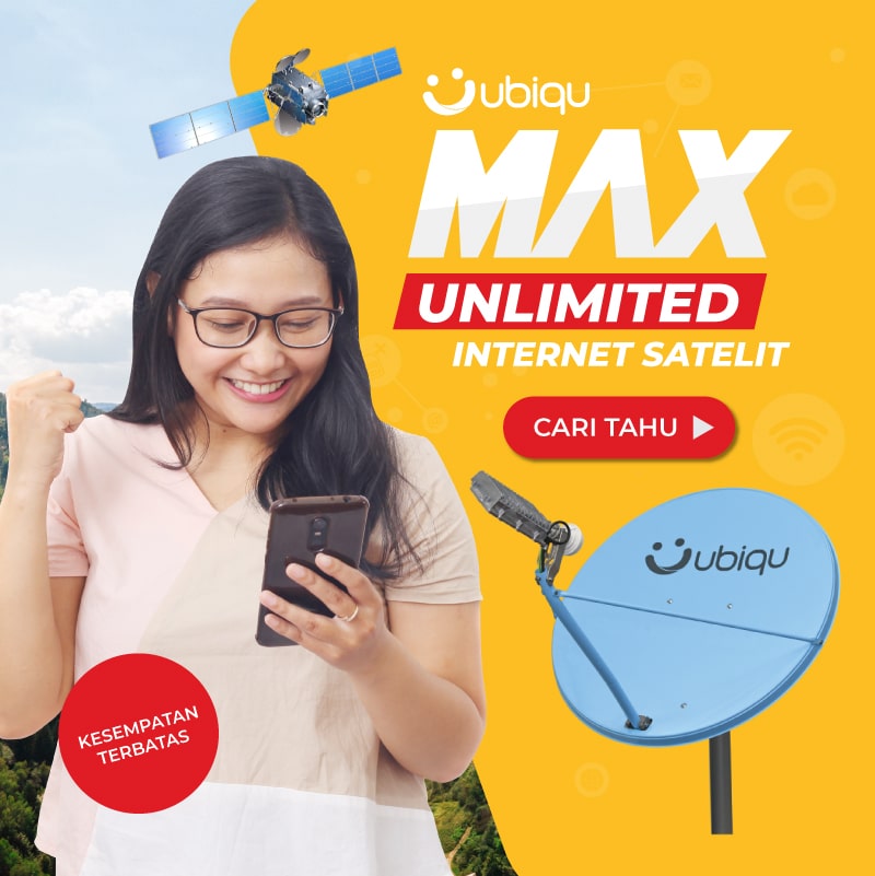 Internet Satelit VSAT Broadband UBIQU - INTERNET DARI LANGIT